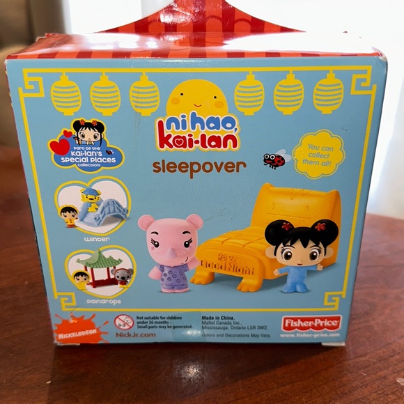 Fisher-Price | Toys | New Ni Hao Kailan Lulu Sleepover Playset ...